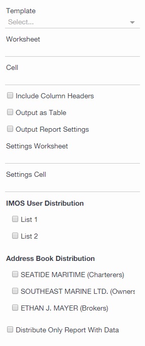 IMOS - Creating a Report in the Report Designer